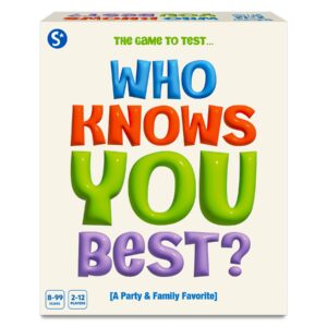 skillmatics card game - who knows you best, family party game for boys, girls, kids, teenagers and adults, fun for game night, gifts for ages 8, 9, 10 and up