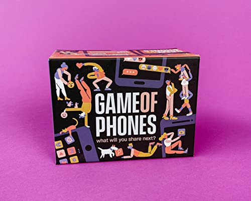 SolidRoots Game of Phones - What Will You Share Next? Card Game