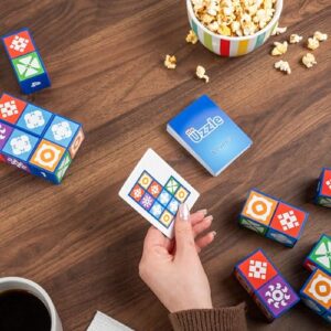 The Uzzle 3.0 Board Game, Family Board Games for Children & Adults, Block Puzzle Games for Ages 4+