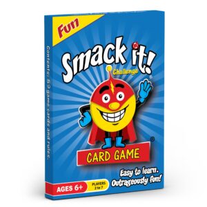 arizona gameco smack it! card game for kids & families – fun and easy to learn for boy or girl ages 6-12