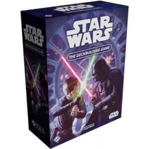 star wars: the deckbuilding game | strategy card game | head-to-head tactical battle game for adults and kids | ages 14+ | 2 players | average playtime 30 minutes | made by fantasy flight games