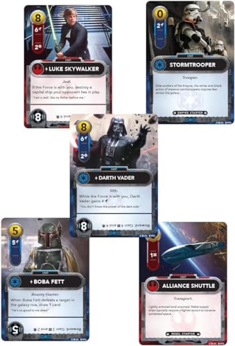 Star Wars: The DeckBuilding Game | Strategy Card Game | Head-to-Head Tactical Battle Game for Adults and Kids | Ages 14+ | 2 Players | Average Playtime 30 Minutes | Made by Fantasy Flight Games