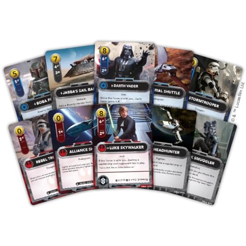 Star Wars: The DeckBuilding Game | Strategy Card Game | Head-to-Head Tactical Battle Game for Adults and Kids | Ages 14+ | 2 Players | Average Playtime 30 Minutes | Made by Fantasy Flight Games