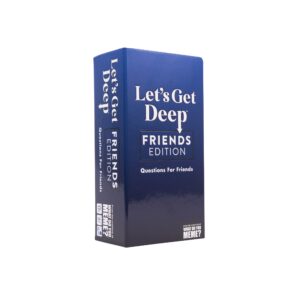 what do you meme? let's get deep: friends edition – game night conversation starter cards for friends