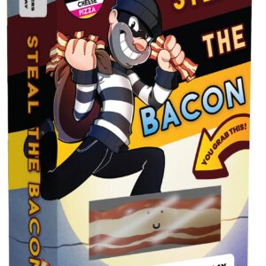 Steal The Bacon Card Game - by Taco Cat Goat Cheese Pizza – Fun Family Games for Kids and Adults – Who Doesn’t Love Bacon? Easy to Learn & Great Gift for Kids Ages 8+