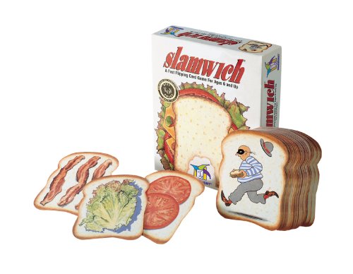 Gamewright – Slamwich – A Fast Flipping Card Game for Kids – Ages 6 and Up – Great for Family Game Night!