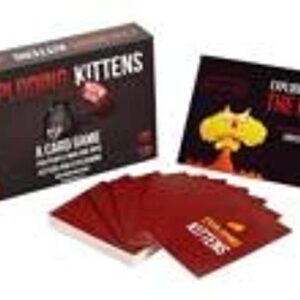 NSFW by Exploding Kittens - Card Games for Adults & Teens - A Russian Roulette Card Game (Package May Vary)