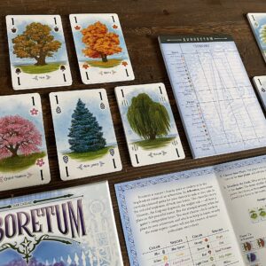 Renegade Game Studios Arboretum Strategy Card Game That Challenges 2-4 Players Aged 8 & Up to Create The Most Beautiful Garden (Packaging May Vary)