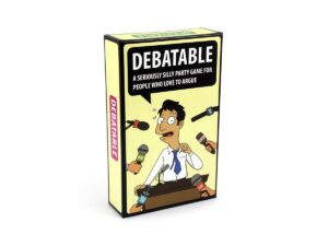 mindmade debatable - a hilarious party game for people who love to argue