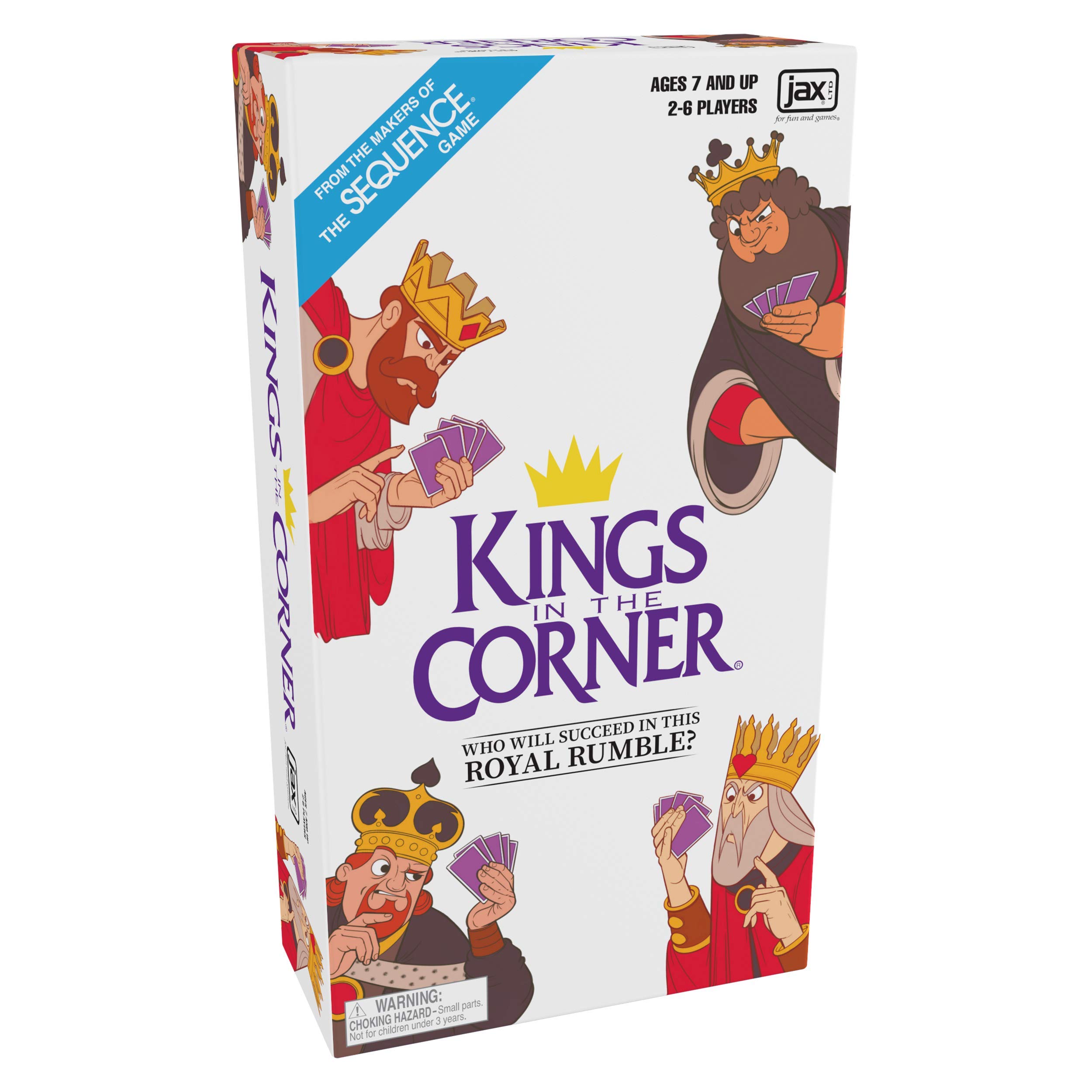 Kings in the Corner - The Traditional Gameplay of Solitaire with a Twist, for the Whole Family!