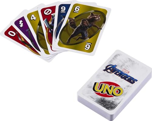 Mattel Games UNO Avengers Kids and Family Card Game