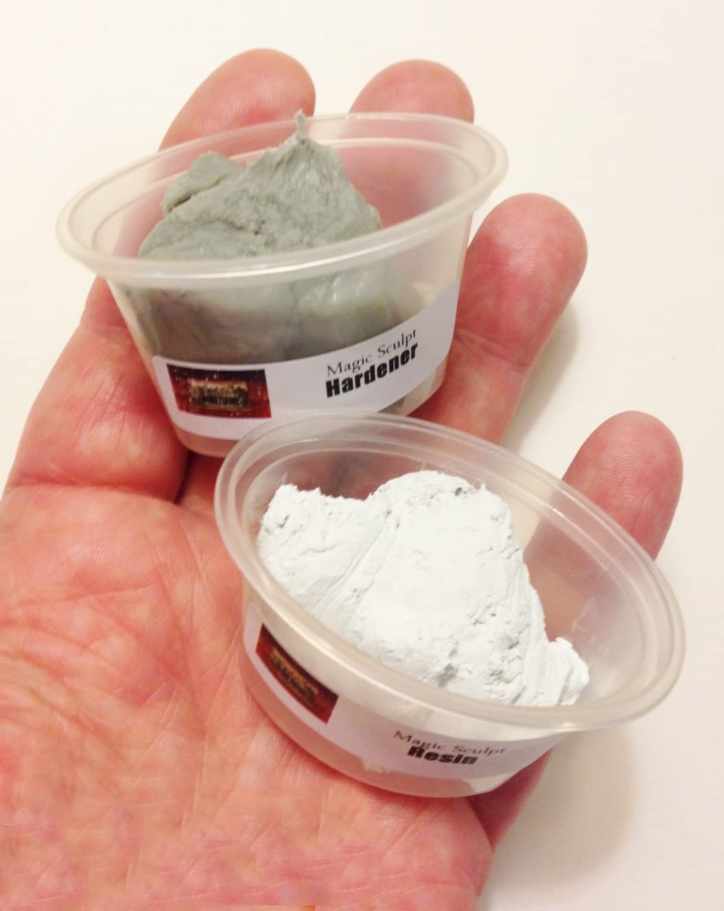 M00056-FS Magic Sculpt White Epoxy Putty Try 2 oz Sample Epoxy Clay Model Putty MOREZMORE