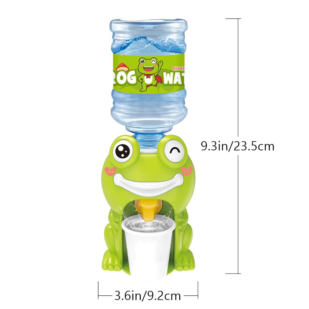 Small Water Dispenser Mini Water Dispenser for , Pig and Water Machine Pretend Play Kitchen Supplies for Girls Boys Desktop Water Cooler