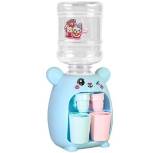 toyvian toddler toys mini toys toys toy playset mini water dispenser pretend play water cooler toy playset kitchen appliances childrens pretend toy blue toy playset toys desk toys kids toys