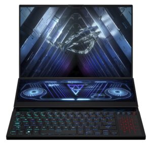 asus rog zephyrus duo 16 gaming laptop, 16” 165hz rog nebula hdr qhd 16:10 display, nvidia geforce rtx 3080 ti, amd ryzen 9 6900hx, 32gb ddr5, 2tb ssd, windows 11 pro, gx650rx-xs97 (renewed)