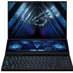 XOTICPC ASUS ROG Zephyrus Duo 16 GX650PY-XS97 Gaming Laptop (AMD Ryzen 9 7945HX, 64GB RAM, 4TB NVMe SSD, RTX 4090 16GB, 16" QHD+ 240Hz 3ms, Windows 11 Pro) GX650P Gamer Notebook Computer