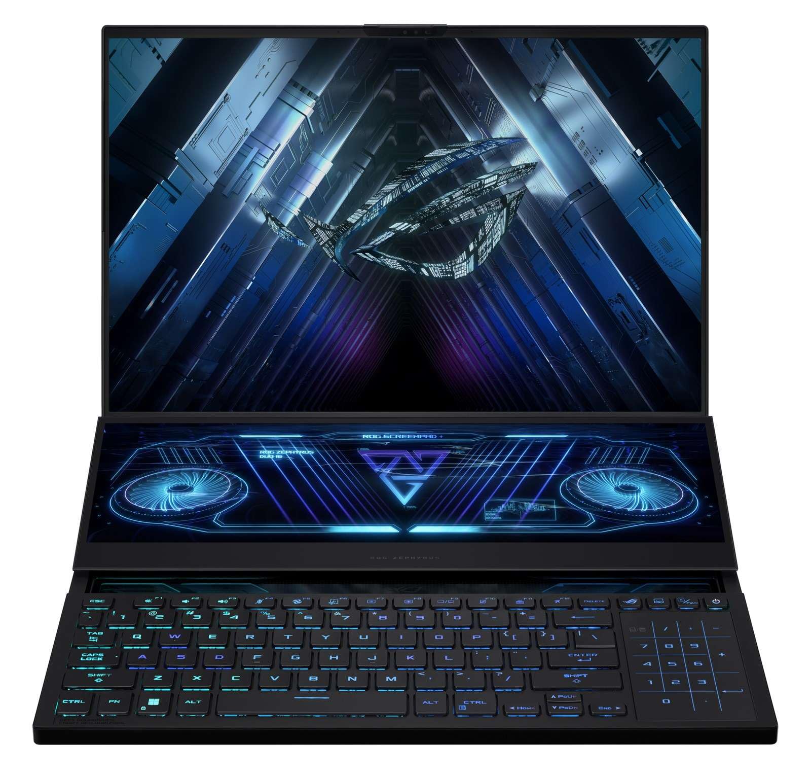 XOTICPC ASUS ROG Zephyrus Duo 16 GX650PY-XS97 Gaming Laptop (AMD Ryzen 9 7945HX, 64GB RAM, 4TB NVMe SSD, RTX 4090 16GB, 16" QHD+ 240Hz 3ms, Windows 11 Pro) GX650P Gamer Notebook Computer