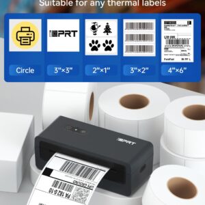 iDPRT Bluetooth Thermal Label Printer for Phone via APP, 4X6 Shipping Label Printer for Small Business and Shipping Package, Support USB for Windows, Mac, Used for Amazon, Shopify, Ebay, UPS, USPS