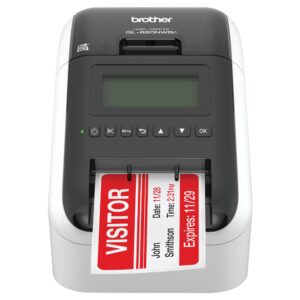 brother ql-820nwbc ultra flexible label printer with multiple connectivity options