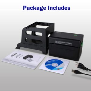 Artestia Thermal Label Printer 4x6 Label Printer for Shipping Packages,Commercial Thermal Label Maker, Compatible with Amazon, Ebay, Etsy, Shopify, FedEx, etc, Support Windows and Mac