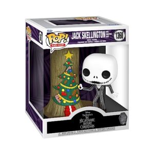 funko pop! deluxe: the nightmare before christmas 30th anniversary - jack skellington with christmas door