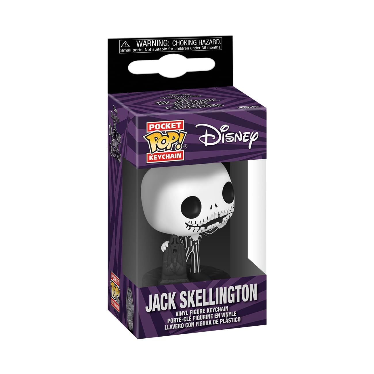 Funko Pop! Keychain: The Nightmare Before Christmas 30th Anniversary - Jack Skellington