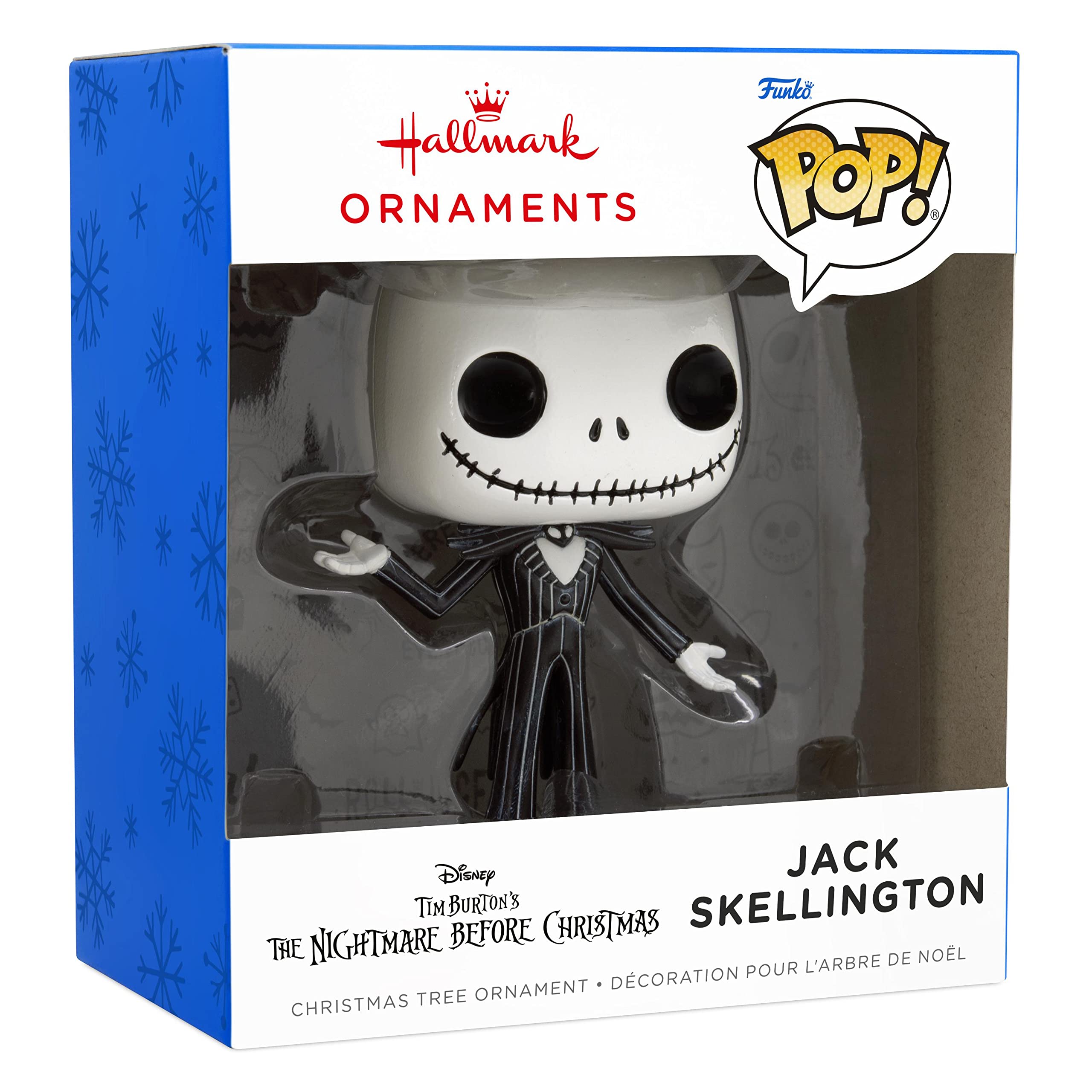 Hallmark Disney Tim Burton's The Nightmare Before Christmas Jack Skellington Funko POP! Christmas Ornament