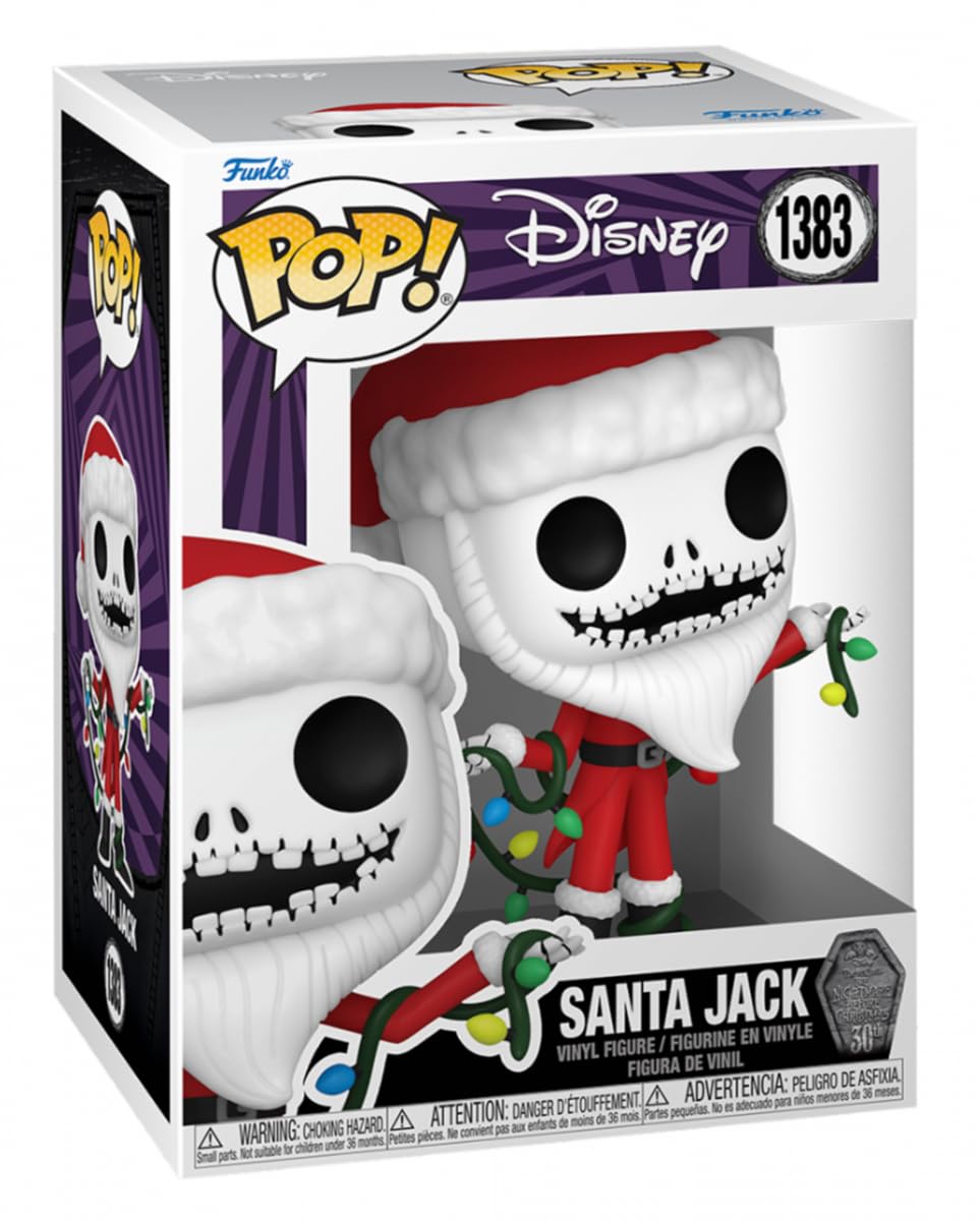 Funko Pop! Disney: The Nightmare Before Christmas 30th Anniversary - Santa Jack