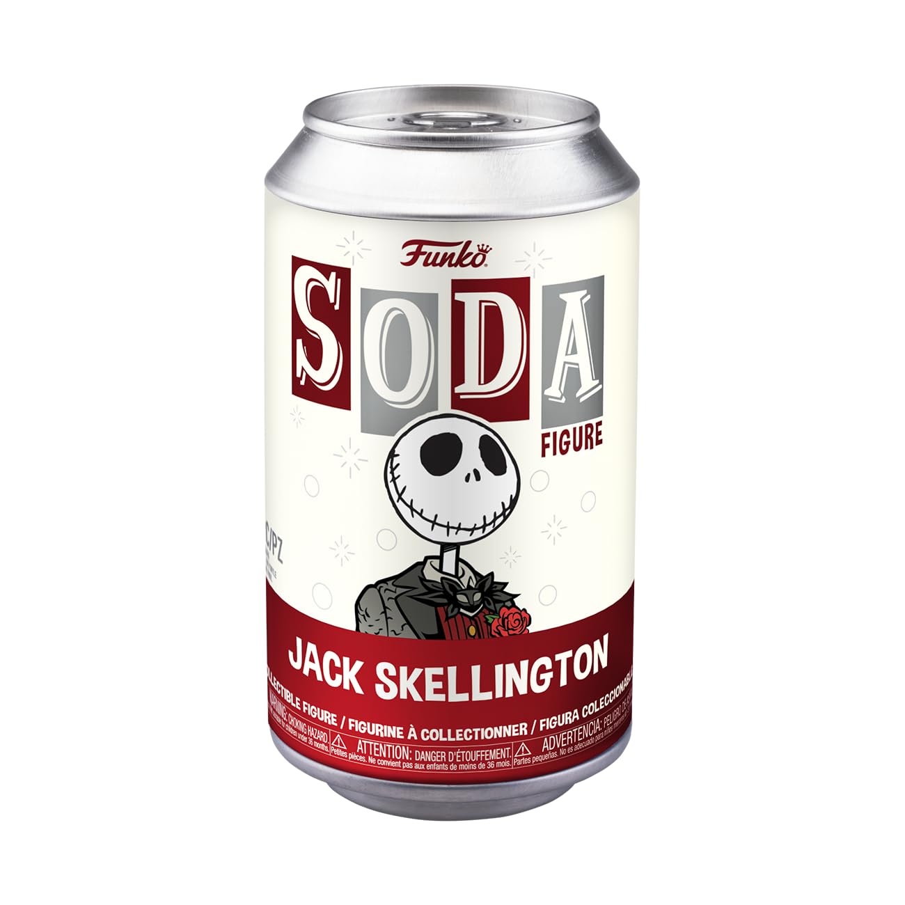 Funko Vinyl Soda: The Nightmare Before Christmas 30th Anniversary - Jack Skellington with Chase (Styles May Vary)