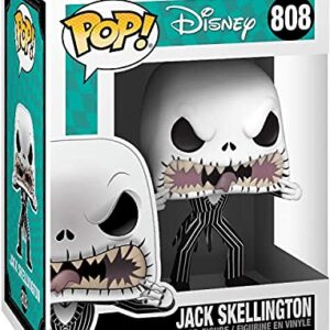 Funko Disney: The Nightmare Before Christmas - Jack Skellington (Scary Face) Pop! Vinyl Figure (Bundled with Compatible Pop Box Protector Case)