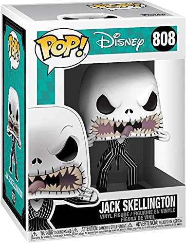 Funko Disney: The Nightmare Before Christmas - Jack Skellington (Scary Face) Pop! Vinyl Figure (Bundled with Compatible Pop Box Protector Case)