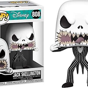 Funko Disney: The Nightmare Before Christmas - Jack Skellington (Scary Face) Pop! Vinyl Figure (Bundled with Compatible Pop Box Protector Case)