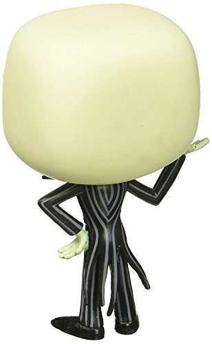 Funko POP Disney: The Nightmare Before Christmas - Jack Skellington Pop! Vinyl Figure (Bundled with Compatible Pop Box Protector Case), Multicolor, 3.75 inches