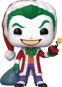 funko pop! dc heroes: dc holiday - the joker as santa vinyl figure