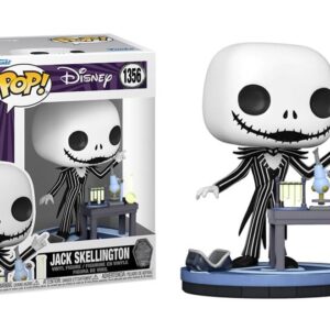 POP Disney: The Nightmare Before Christmas 30th Anniversary - Jack Skellington Lab Funko Vinyl Figure (Bundled with Compatible Box Protector Case) Multicolored 3.75 inches