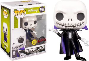 funko pop the nightmare before christmas vampire jack glow