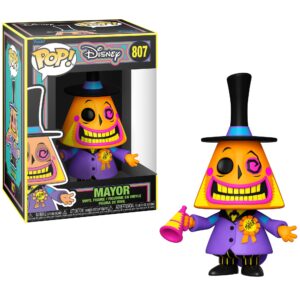 Funko POP! Disney: The Night Before Christmas Blacklight- Jack Mayor Oogie Zero and Sally