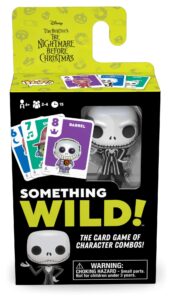 funko something wild! disney the nightmare before christmas with jack skellington pocket pop! card game for 2-4 players ages 6 and up