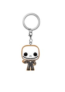 funko pocket pop! the nightmare before christmas - gingerbread jack skellington keychain