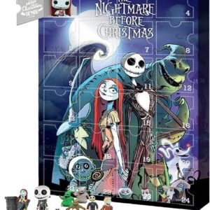 Halloween Advent Calendar 2024, Halloween Horror Figures Advent Calendar, 24Pcs Halloween Countdown Calendar with Surprise Toys, Scary Halloween Doll Collectible Figures Gift (B)