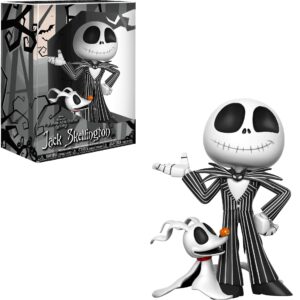 funko 33551 super deluxe: nightmare before christmas - jack skellington with zero collectible figure, standard, multicolor