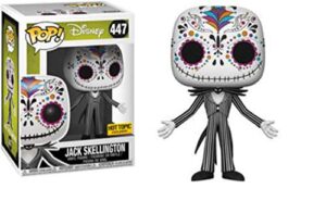 funko pop jack skellington sugar skull #447 hot topic exclusive