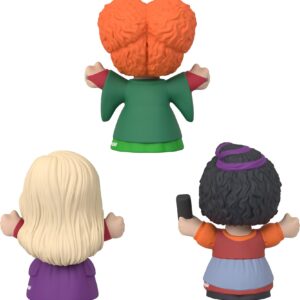 ​Little People Collector Disney Hocus Pocus Figure Set with Winifred Sarah and Mary Sanderson in a Display Gift Box for Fans