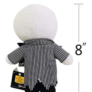 illuOKey Jack Skellington Plush Doll Nightmare Before Christmas Toys - Pumpkin King Plush Stuffed Lovely Baby Dolls (9.5 Inches, Black)