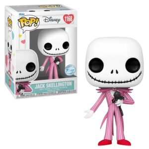 funko pop! disney: the nightmare before christmas - jack skellington w/flowers valentine figure (ht expo)