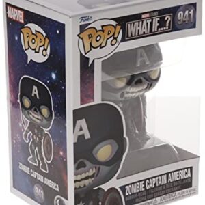 Funko Pop! Marvel: What If? - Zombie Captain America Vinyl Bobblehead