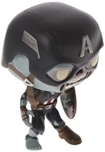 funko pop! marvel: what if? - zombie captain america vinyl bobblehead