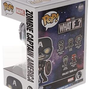 Funko Pop! Marvel: What If? - Zombie Captain America Vinyl Bobblehead