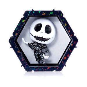 WOW! PODS Jack Skellington - The Nightmare Before Christmas | Official Disney Classic Light-Up Bobble-Head Figure | Collectables, Toys & Gifts | Number 178 in Series, Black and White