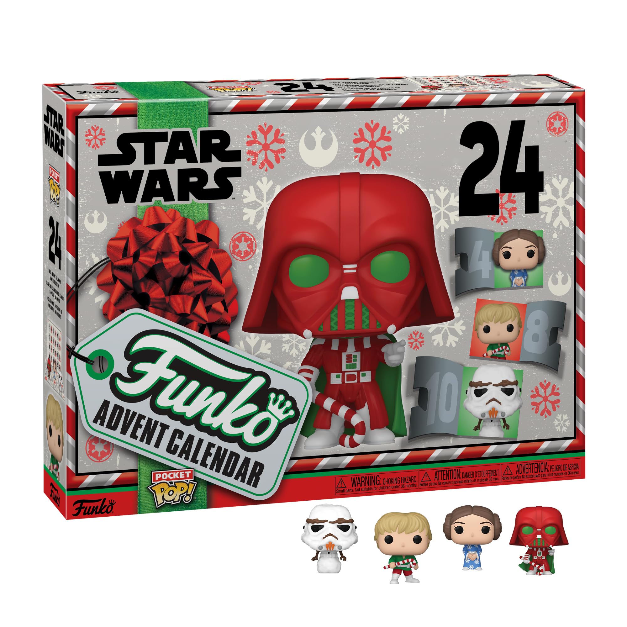 Funko Pop! Advent Calendar: Star Wars - Holiday, Multicolor, One Size